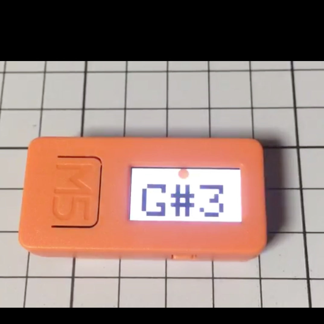 M5StickC Sound Tuner Source code | m5stack-store